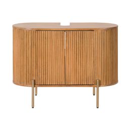 Waschbeckenunterschrank Mango 85x40x60 natur lackiert BARCELONA #550