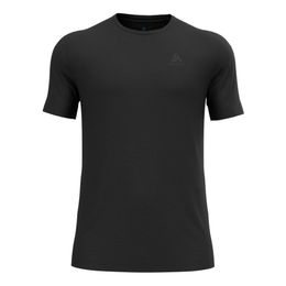 Odlo Merino 160 Bl Top Crew Neck S/S Bekleidung Herren schwarz S