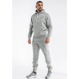 Nike Herren-Club-Trainingsanzug-Set in Grau