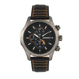Breed Lacroix Chronograph Lederarmbanduhr