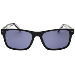 Tommy Hilfiger Tommy Hiliger Sonnenbrille mit blauen Glasern und schwarzen Glasern