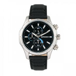 Breed Lacroix Chronograph Lederarmbanduhr