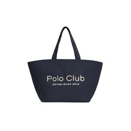 Shopper Bag Sloane marineblau Established 2012 Polo Club