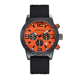 Breed Double Agent Chronographenuhr mit Datum
