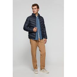 Ultralight-Jacke Chase marineblau mit Rigby Go Aufn&auml;her