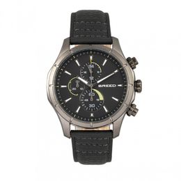 Breed Lacroix Chronograph Lederarmbanduhr