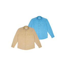 Checker Herren Hemd Dynasty Cord Businesshemd, Freizeithemd, Langarmhemd