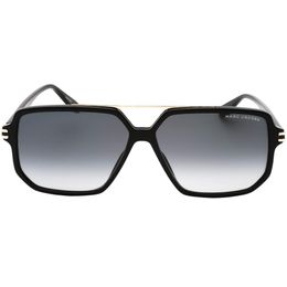 Marc Jacobs dunkelgraue SF-Linsen-schwarze Sonnenbrille