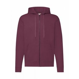 Fruit of the Loom - "Classic" Kapuzenpullover f&uuml;r Herren (Burgunderrot)