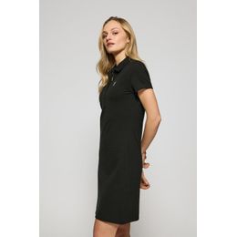 Polokleid schwarz mit Rigby Go-Logo