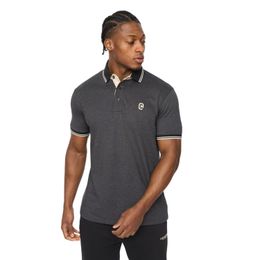CrossHatch - "Preece" Poloshirt f&uuml;r Herren (Schwarz)