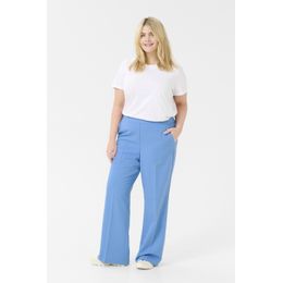 Kaffe Pants Suiting Regular fit Ebb and Flow blue
