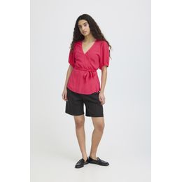 Ichi Kurzarm-Bluse IHTAMIA Kurzarm-Bluse Regular fit