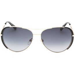 Marc Jacobs Dunkelgraue SF-Linsen-Gold-Sonnenbrille