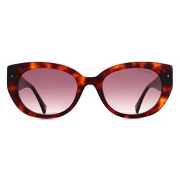 Ted Baker TB1737 100 Schildpatt Sonnenbrille mit braunem Farbverlauf