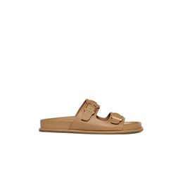 Bio-Sandale Blake kamelfarben mit Schnallen