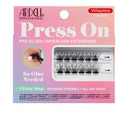 Ardell Press On Vorgeklebte Wimpernverl&auml;ngerungen #wispies Volumen
