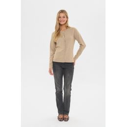 Saint Tropez Strickjacke JemmaSZ Strickjacke Gerade Passform