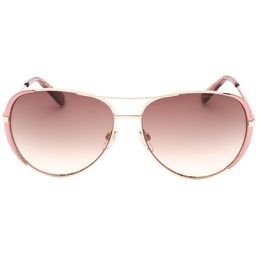 Marc Jacobs Brown Lens Pink Detail Gold Sonnenbrille