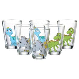 Ritzenhoff & Breker Ritzenhoff & Breker Kindergl&auml;ser Dino 200 ml 6er Set