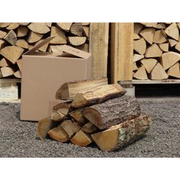 120 kg trockene Eiche, Kaminholz Brennholz Feuerholz Hartholz ca. 25 cm