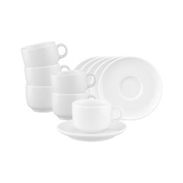 Seltmann Weiden Espressotassen mit Untertassen Sento Home 80 ml 6er Set