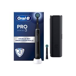 Oral-B Pro 3 3500 elektrische Zahnb&uuml;rste Black Edition +Reise-Etui JAS22