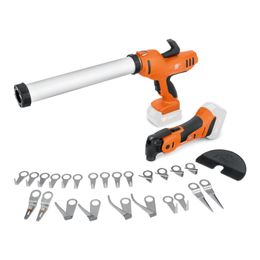 Fein Akku-Kartuschenpresse und Akku-MultiMaster, AKP 18-600 AS Autoglaser-Set (71902460000 | 71902460000)