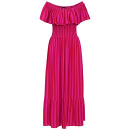 Gina Benotti Damen Kleid in Crinkle-Optik
