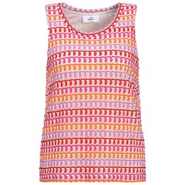 Gina Benotti Damen Stricktop in H&auml;kel-Optik