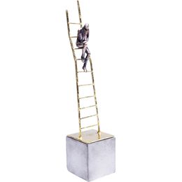 Dekoobjekt KARE DESIGN "Elements", gold, B:8cm H:40cm T:8cm, Polyresin, Dekofiguren, verschiedene Motive