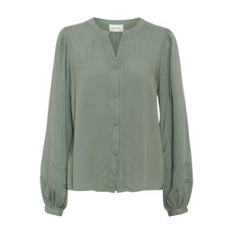 Langarmbluse Cream "Langarm-Bluse CRTiah", Damen, Gr. 36, gr&uuml;n (laurel wreath), Obermaterial: 100% Viskose CV., Blusen