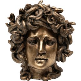 Dekofigur KARE DESIGN "Medusa 21cm", braun, B:19cm H:21cm T:17cm, Polyresin, Dekofiguren
