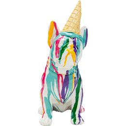 Dekofigur KARE DESIGN "Gelato Dog 35cm", mehrfarbig, B:25,5cm H:35cm T:14cm, Polyresin, Dekofiguren