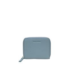 Marc O'Polo Geldb&ouml;rse MARC O'POLO "aus hochwertigem Rindleder", Damen, slate blau, Leder, unifarben, Kleinlederwaren