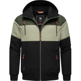 Outdoorjacke Ragwear "Jayce YOUMODO", Herren, Gr. M (50), schwarz, Obermaterial: 100% Polyester. Innenfutter: 100% Polyester. Wattierung: 100% Polyester, gerade h&uuml;ftbedeckend, hoch geschlossener Ausschnitt, &Auml;rmel ohne &Auml;rmelschlitz Rippstrickb&uuml;ndchen, Jacken Outdoorjacke, Sportliche Herren Winterjacke mit Kapuze