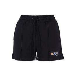 Sweatshorts Karl Kani "Karl Kani Damen KW231-030-2 KK Small Retro Shorts black", Herren, Gr. XXL, US-Gr&ouml;&szlig;en, schwarz, 80% Baumwolle, 20% Polyester, normal, Hosen Sweatshorts