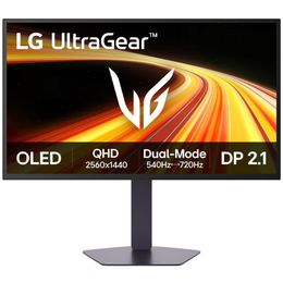 LG Gaming-Monitor "27GX790B Tandem-OLED der 4. Generation", Energieeffizienz: F (A-G), schwarz, B:60,52cm H:35,1cm T:5,12cm, Monitore, 540Hz - 720Hz Dual Mode
