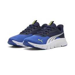 Sneaker Puma "FlexFocus Lite Modern Sneakers Jugendliche", Jungen, Gr. 35,5, vivid blau wei&szlig;, Obermaterial: Textil, Synthetik. Futter: Textil. Innensohle: Textil. Laufsohle: Synthetik, Gummi, Schuhe Sneaker
