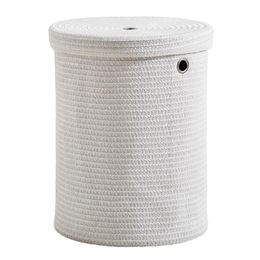 Landscape W&auml;schetonne, Wei&szlig;, Metall, Kunststoff, Textil, 50 cm, Ordnen & Aufbewahren, W&auml;schek&ouml;rbe & Tonnen