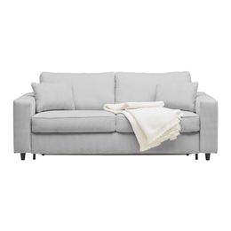 Schlafsofa Agneta Hellgrau