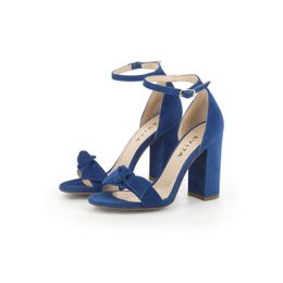 Evita EVA women's sandals - suede blue - 34