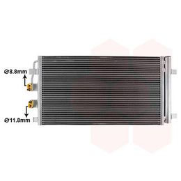 Van Wezel Kondensator, Klimaanlage 88015701 f&uuml;r MG