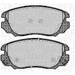MAGNETI MARELLI Bremsbelagsatz, Scheibenbremse 363916060723 f&uuml;r Opel CHEVROLET