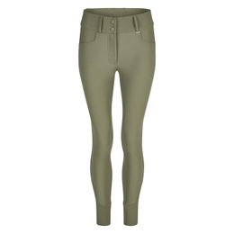 ESKADRON Classic Sports Reithose Full Grip gr&uuml;n Damen XS