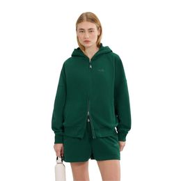 Ellesse - "Pianella" Hoodie mit durchgehendem Rei&szlig;verschluss f&uuml;r Damen (Dunkelgr&uuml;n)