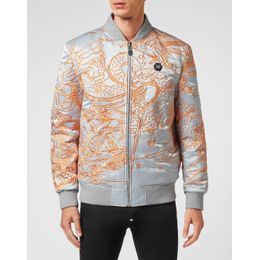 Philipp Plein Bomberjacke Tattoo