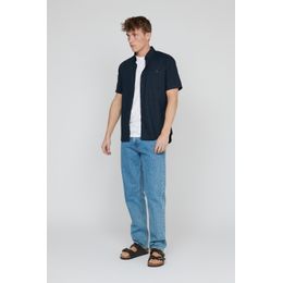 Matinique Kurzarmhemd Gerade Passform navy blue