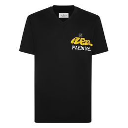Philipp Plein T-Shirt Bombing Graffiti