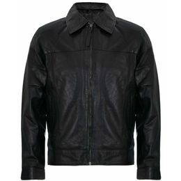 Klassische 70er-Jahre-Harrington-Lederjacke